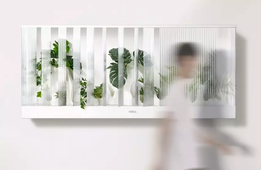 Een foto van een ontwerp met planten