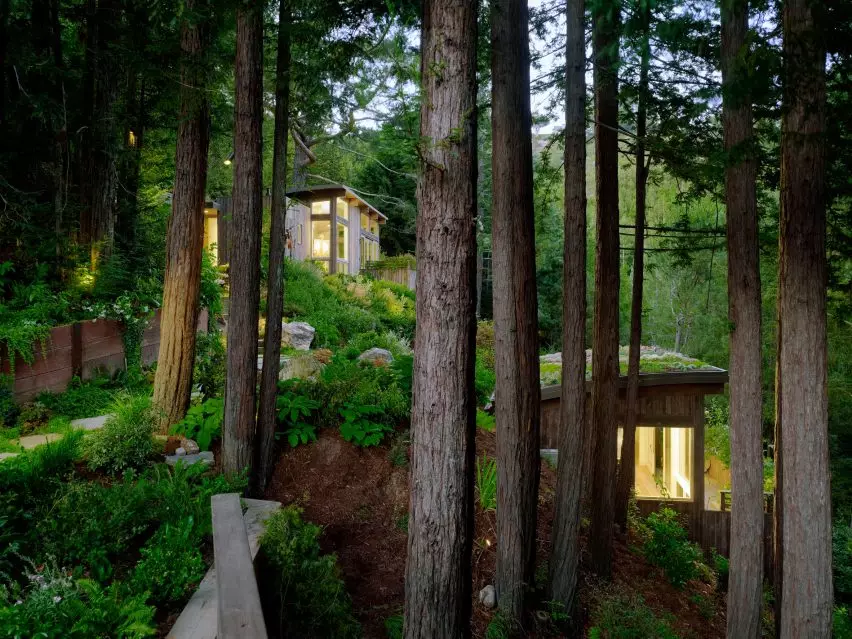 Mill Valley Cabins oleh Feldman Architecture