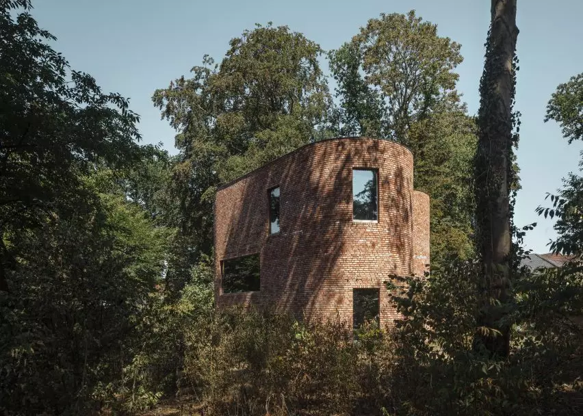 Vanjski pogled na kuću GjG od BLAF Architecten u Gentu, Belgija