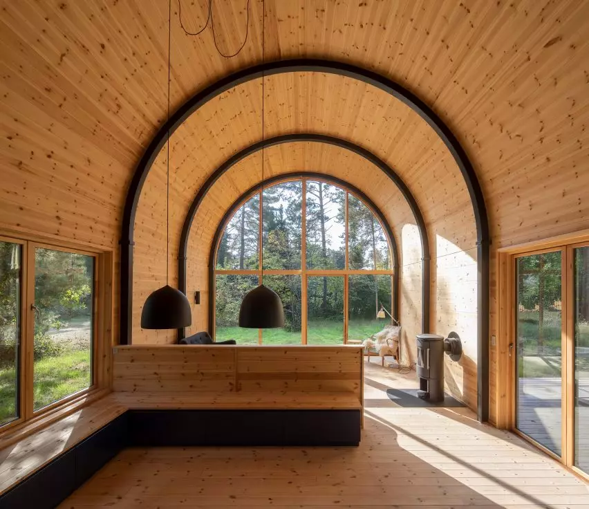 Vibo Tværveh cabin huko Nykøbing Sjælland, Denmark, na Valbæk Brørup Wasanifu