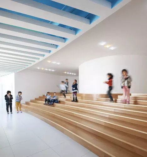 Loop Kindergarten hauv Tianjin los ntawm SAKO Architects