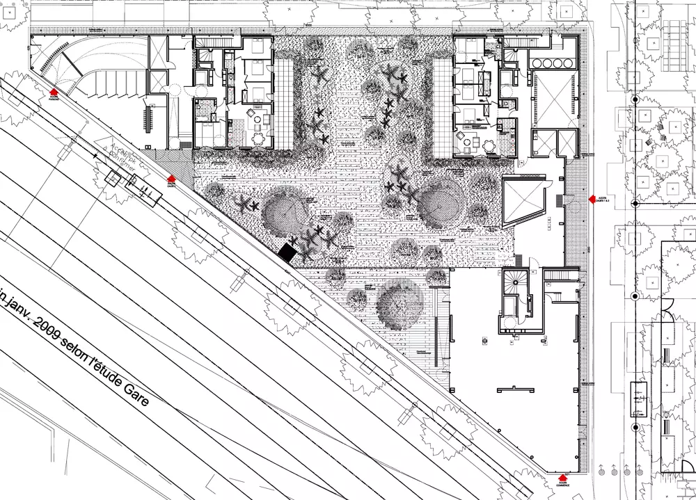 Inoxia Building nataon'i Christophe Rousselle