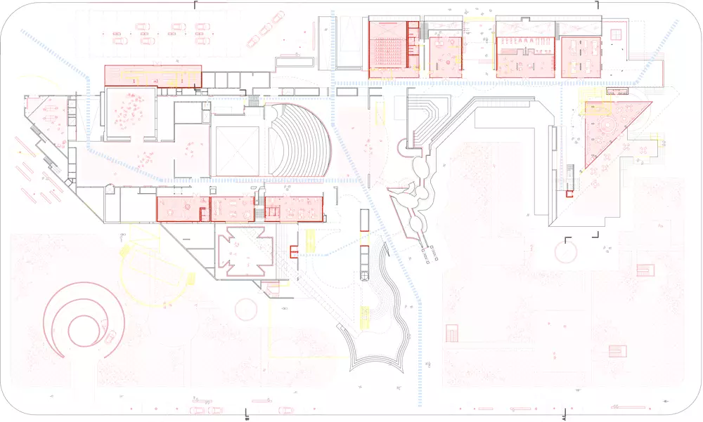 Renowacja Domu Revolucije przez HHF Architects i SADAR+VUGA