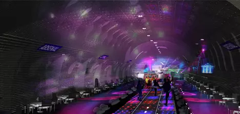 Rancangan untuk menukar stesen Metro Paris yang tidak digunakan kepada kolam renang dan galeri yang didedahkan