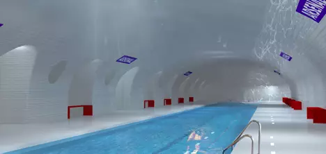 Апублікаваныя планы пераўтварэння закінутых станцый Парыжскага метро ў басейны і галерэі