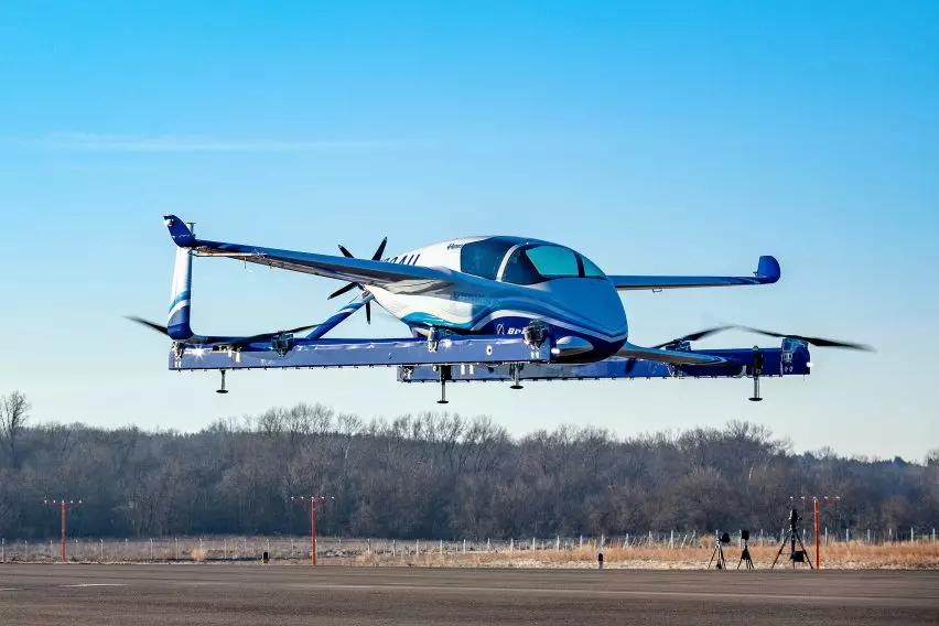 Boeing hluav taws xob autonomous neeg nrog caij drone - lub tsheb ya