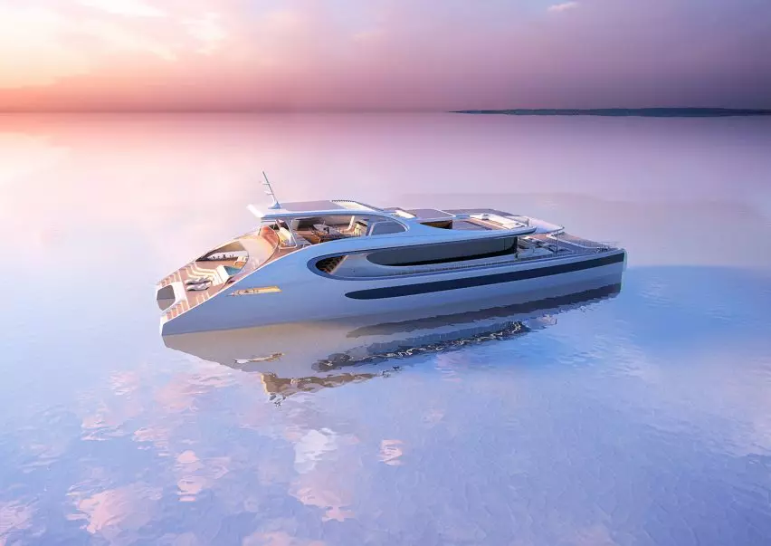 Catamarán solar de Zaha Hadid Architects