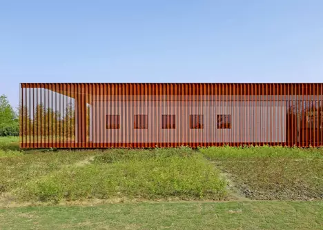 Visitor center sa Kunshan China pinaagi sa Vector Architects