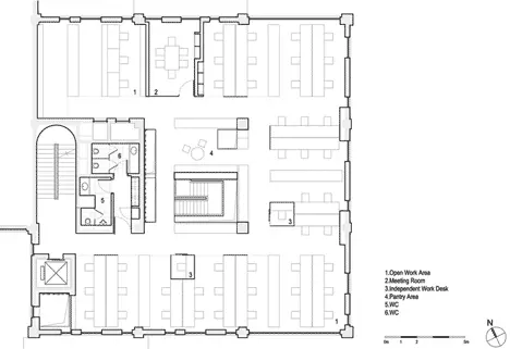 Vector Architects의 Taoyuanju 사무실