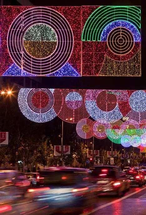 Le luci di Natale di Madrid di Teresa Sapey