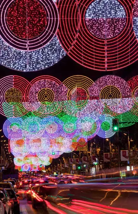 Le luci di Natale di Madrid di Teresa Sapey