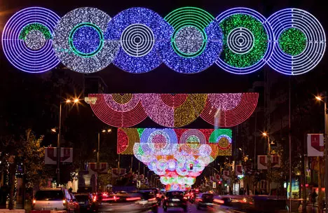 Le luci di Natale di Madrid di Teresa Sapey