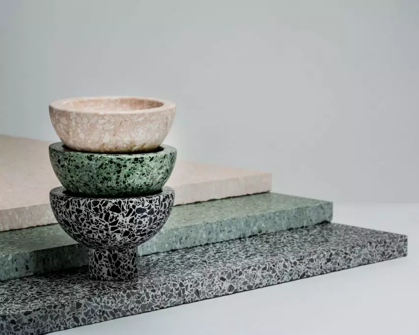 Joyce Wang verkent diverse mogelijkheden van terrazzo met Flint-objecten 41100_4