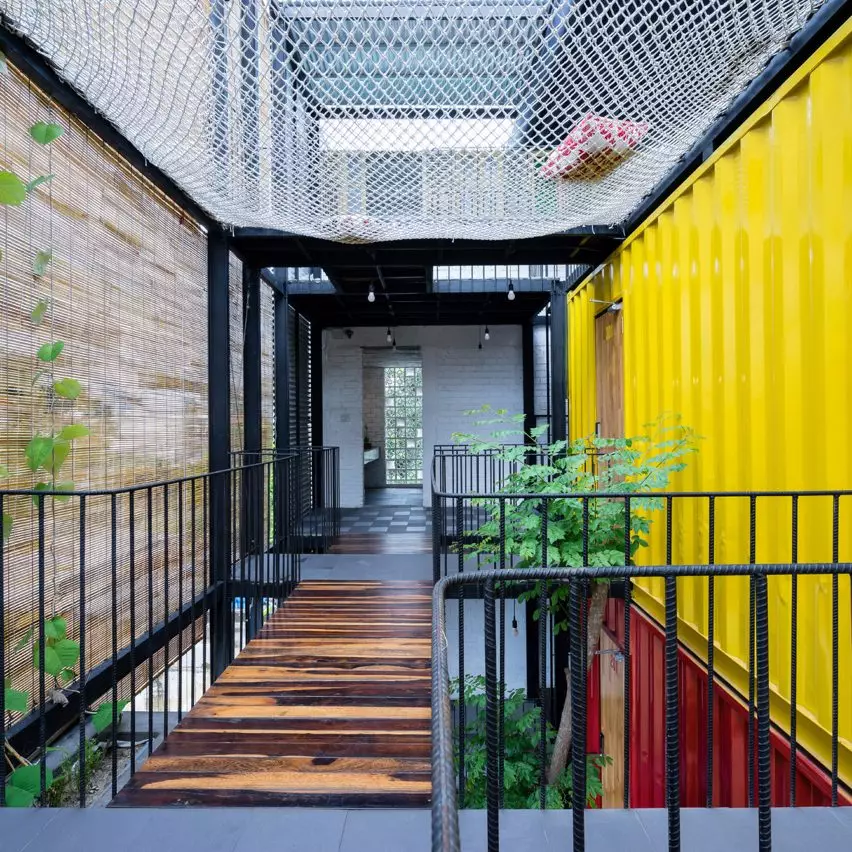 10 casas dos taboleiros de Pinterest de Dezeen que usan hamacas, rede e columpios como mobles 41444_7