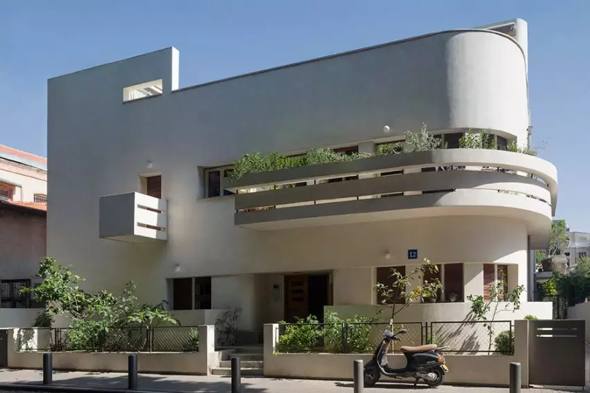 Avraham Soskin House, 12 Lilienblum Street von Zeev Rechter, 1933