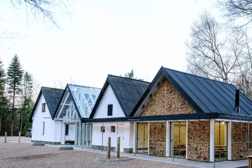 Casa de la cultura Nøjkærhus por los arquitectos LUMO Dinamarca edificios culturales