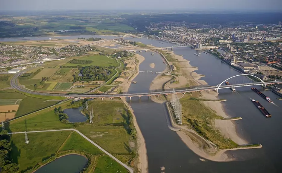 Raum für den Fluss Waal, Nijmegen
