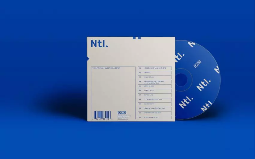 Pentagram mendesain visual perusahaan untuk The National's Sleep Well Beast 41953_7