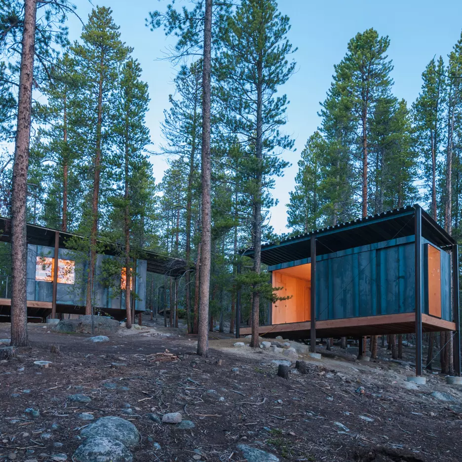 Outward Bound Cabins door Colorado-studenten