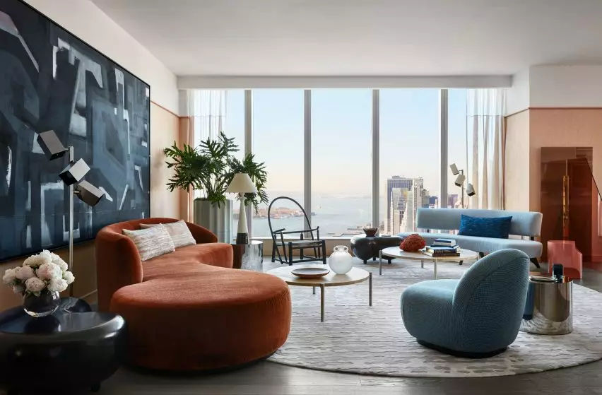 Apartament One Manhattan Square autorstwa Jamiego Busha