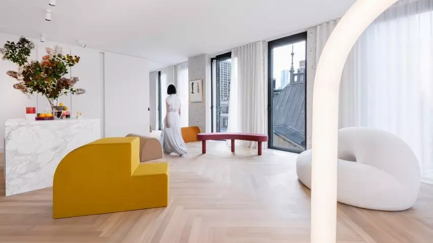 Моделот на резиденцијата на Брајант во Њујорк од Стандард Артс и Дејвид Чиперфилд