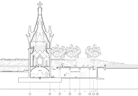 Kapel Chile akan menjadi projek pertama Gaudí di luar Sepanyol