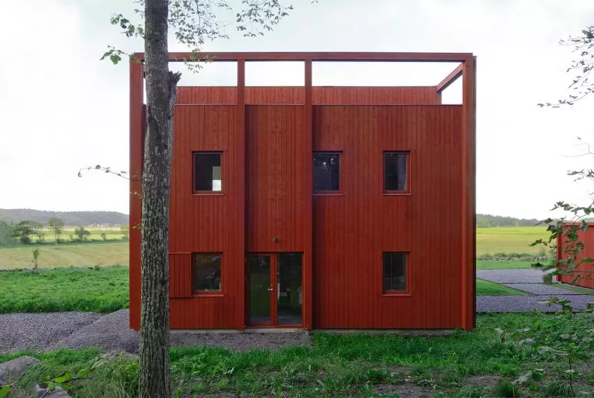 Späckhuggaren, 'Hus för en trummis' av Bornstein Lyckefors Arkitekter