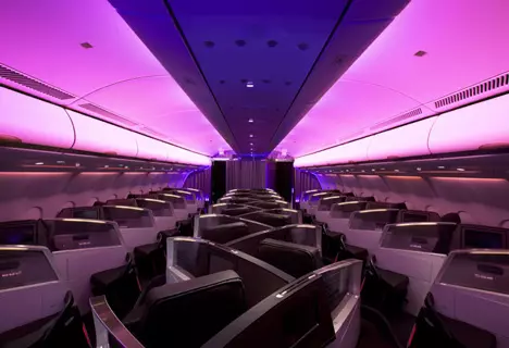 Upper Class Suite โดย Simon Pengelly สำหรับ Virgin Atlantic