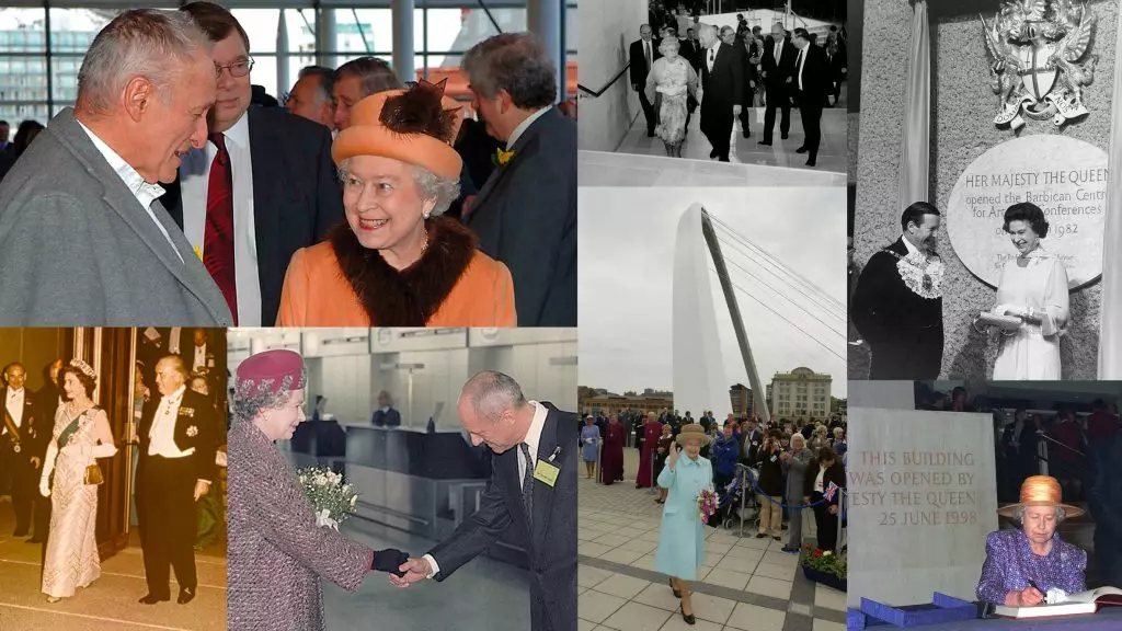 Vinte edifícios significativos inaugurados pela rainha Elizabeth II