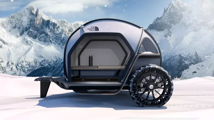 BMW Designworks va North Face CES ko'rgazmasida debyut futuristik kamper kontseptsiyasi