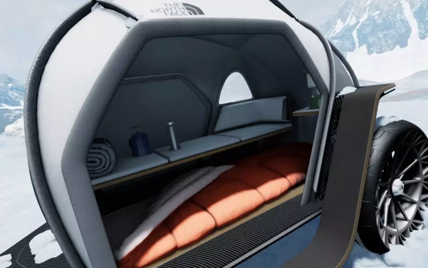 BMW Designworks at North Face debut futuristic camper concept sa CES