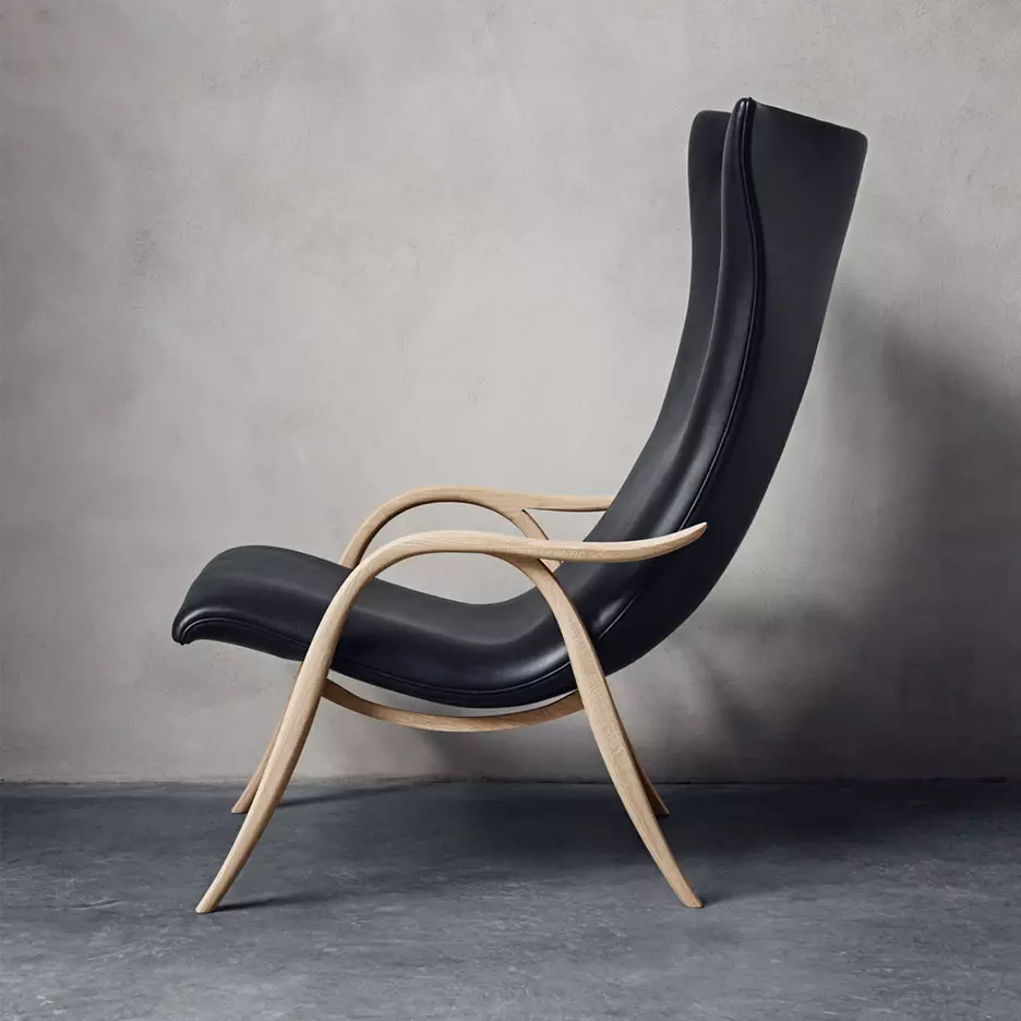 Fotel Fritsa Henningsena Signature Chair ponownie wydany przez Carl Hansen & Søn