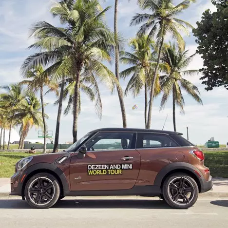 Vår MINI Paceman i Miami