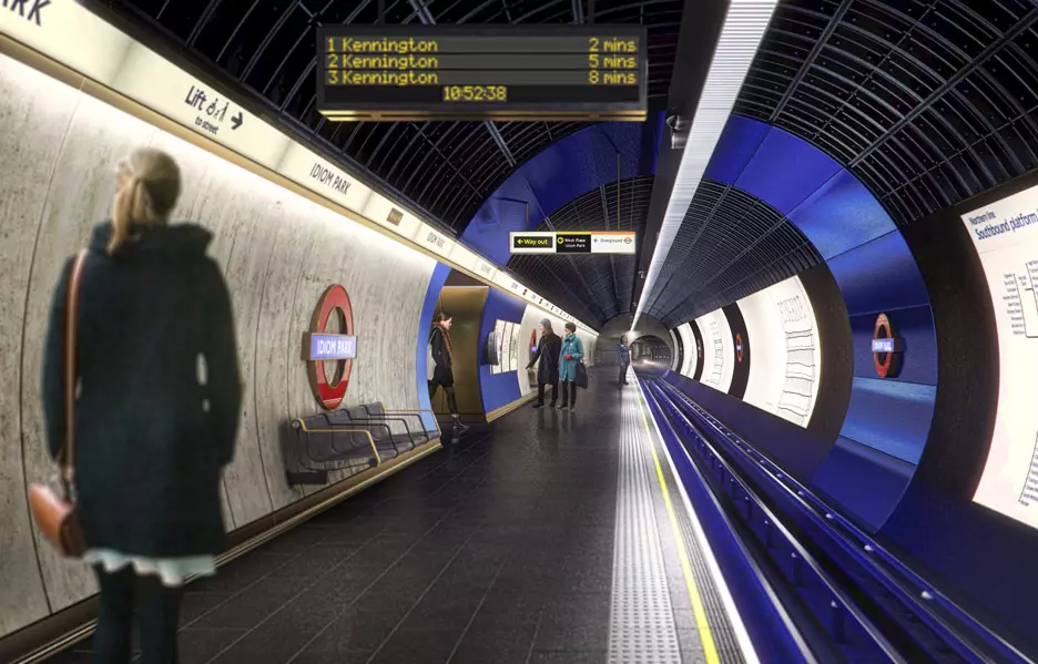 รถไฟใต้ดินลอนดอน โดย Studio Egret West