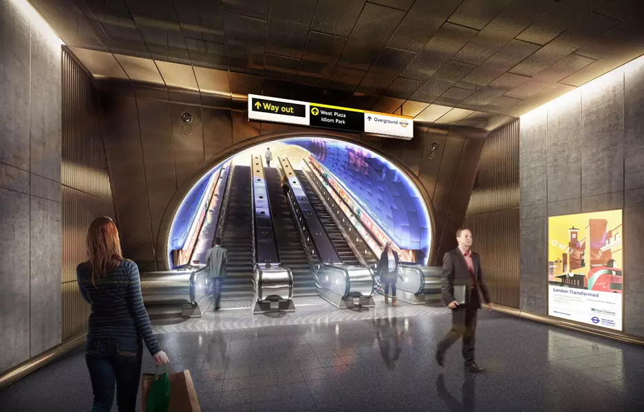Metro de Londres por Studio Egret West