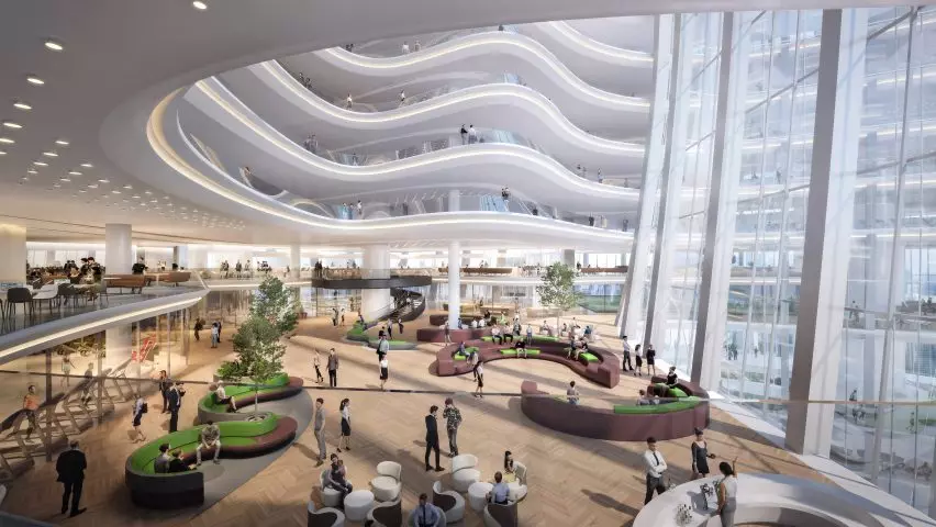 Trụ sở chính của OPPO bởi kiến trúc sư Zaha Hadid