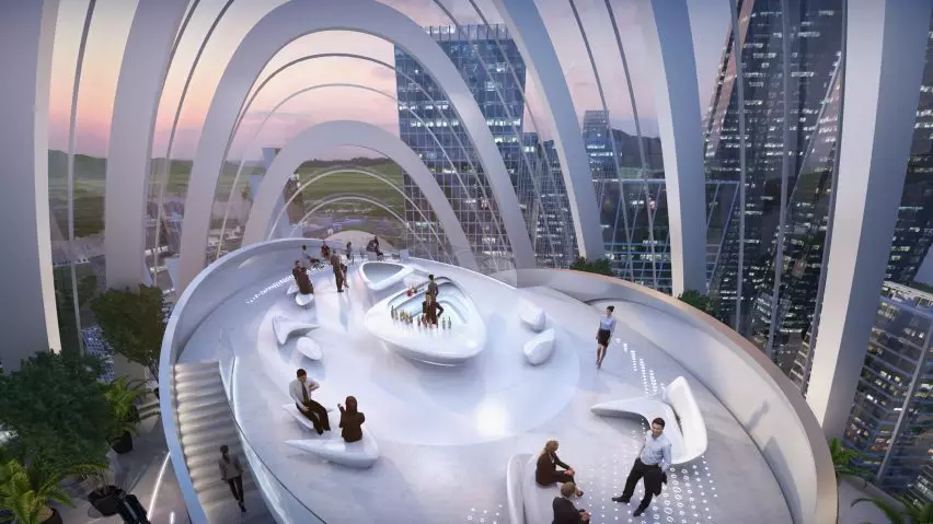 Zaha Hadid Architects tarapyndan OPPO ştab-kwartirasy