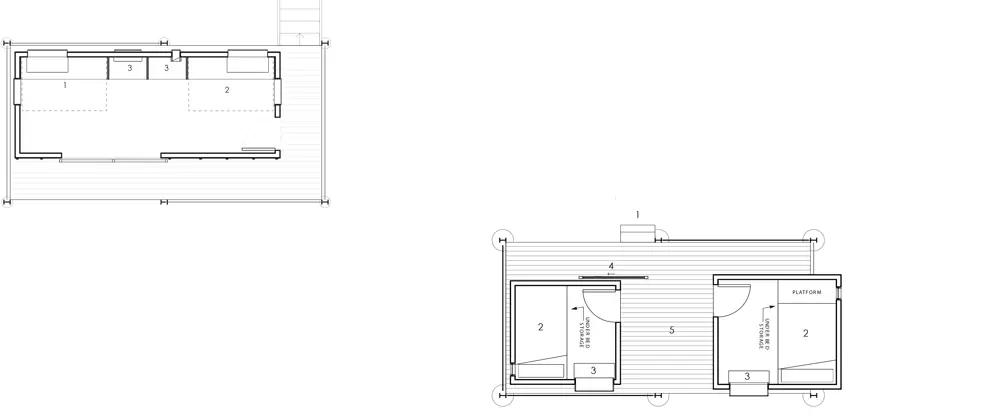 Outward Bound Cabins โดยนักเรียนโคโลราโด