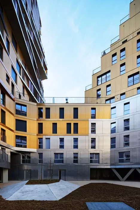 Wieża mieszkalna w Paryżu autorstwa Hamonic + Masson & Associés i Comte Vollenweider Architectes