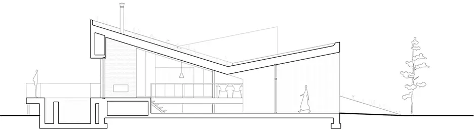 Belgiýanyň Maldegem şäherindäki Oyo Architects tarapyndan PIBO jaýynyň uzyn 1-nji bölümi