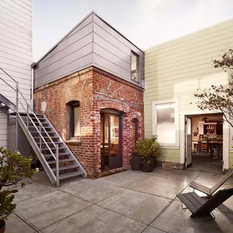 Brick House en San Francisco por Azevedo Design