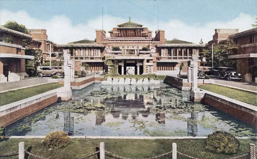 The Imperial Hotel nataon'i Frank Lloyd Wright