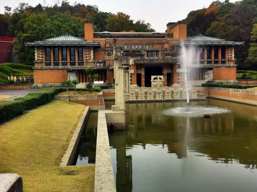 The Imperial Hotel nataon'i Frank Lloyd Wright