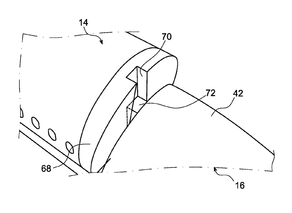 Patent ho an'ny kabine mpandeha azo esorina avy amin'ny Airbus