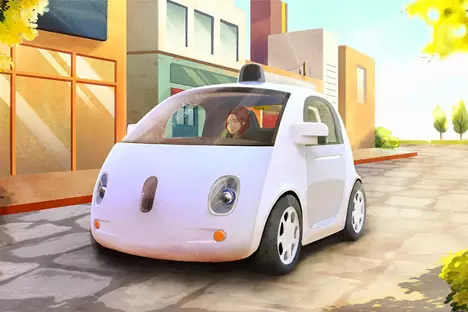 Mașină cu conducere autonomă Google_dezeen_2
