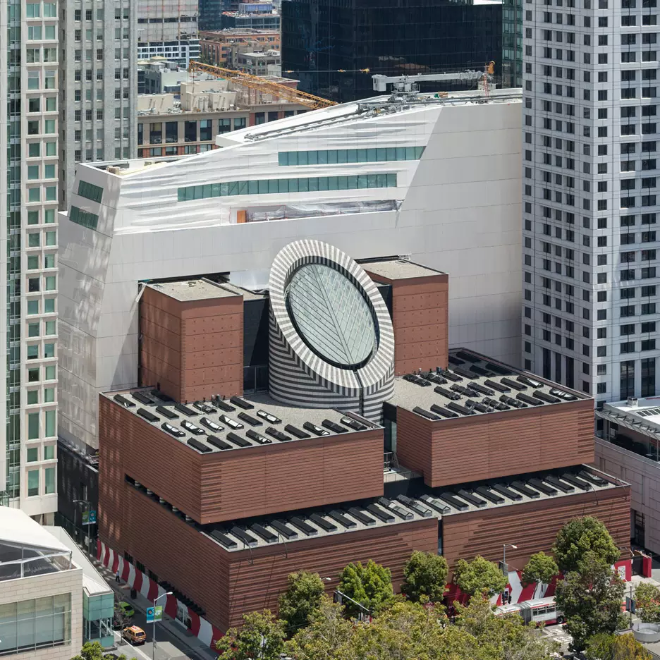 SFMOMA museum uitbreiding deur Snøhetta in San Francisco, VSA