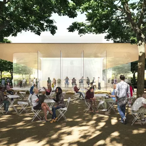 Apple campus Visitor Center