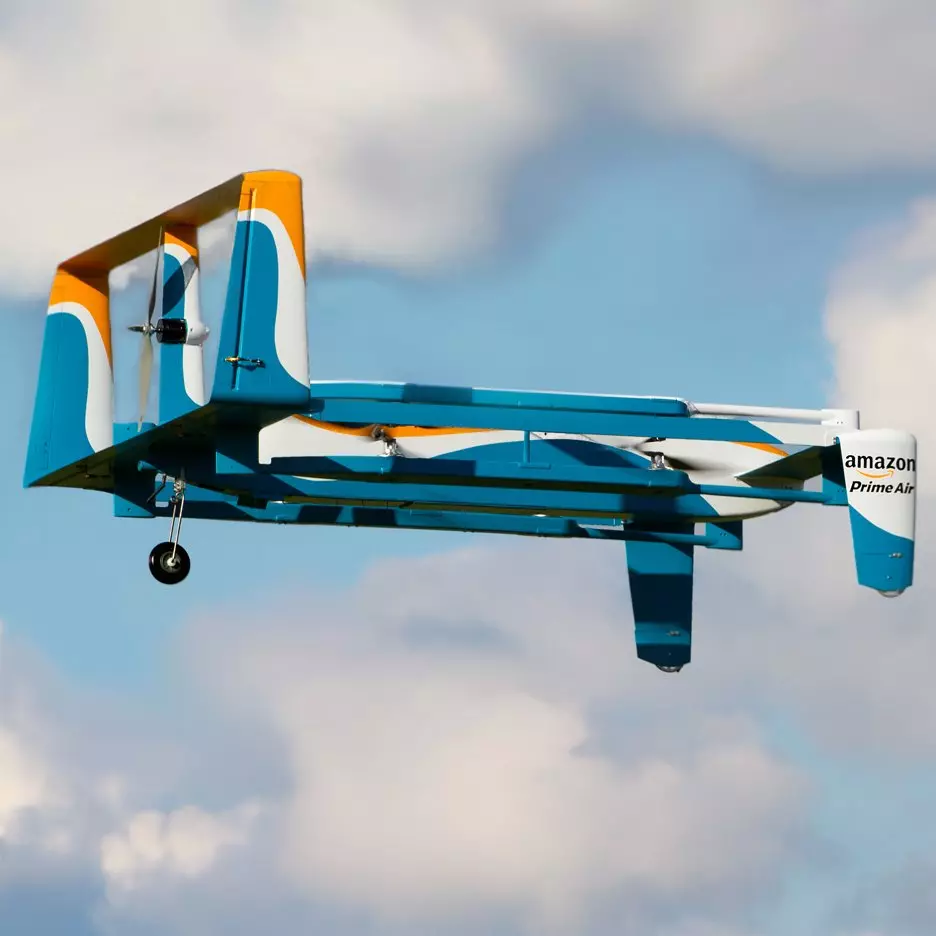 Drones de entrega Prime Air da Amazon