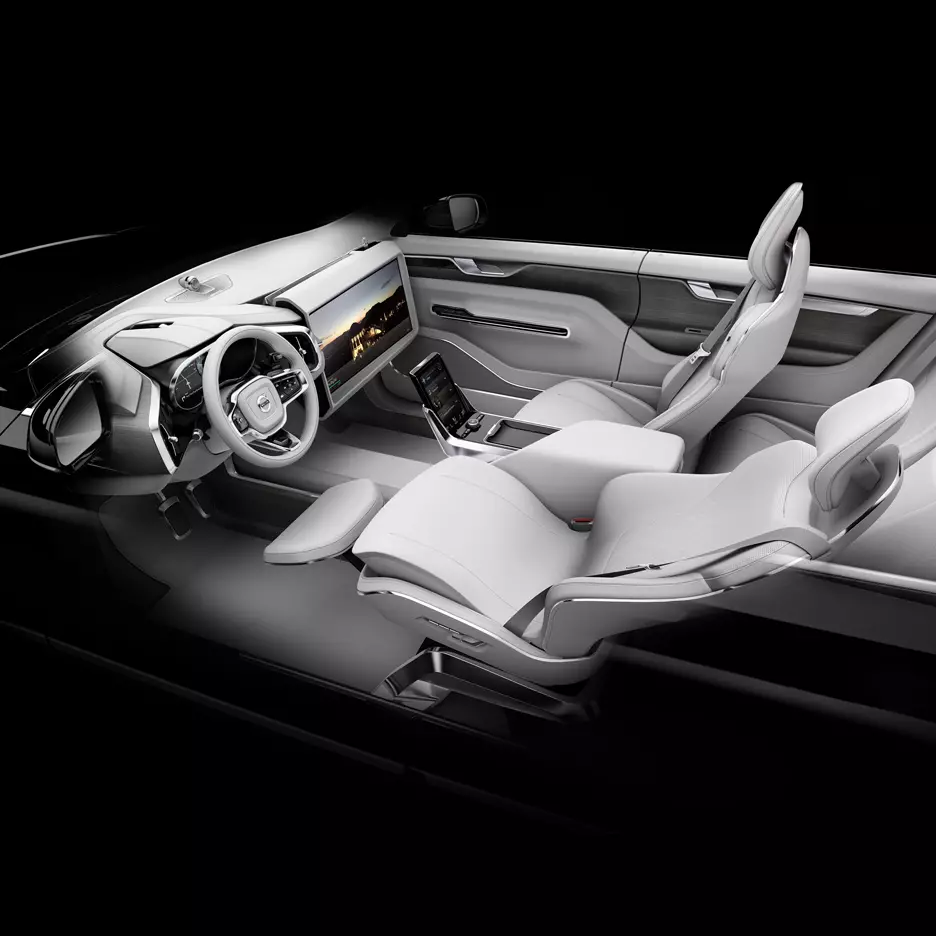 Znudění řidiči mohou v samořídícím voze Volvo Concept 26 podřimovat za volantem