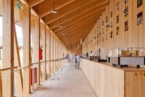 Slow Food Pavilion dening Herzog & de Meuron ing Milan Expo 2015